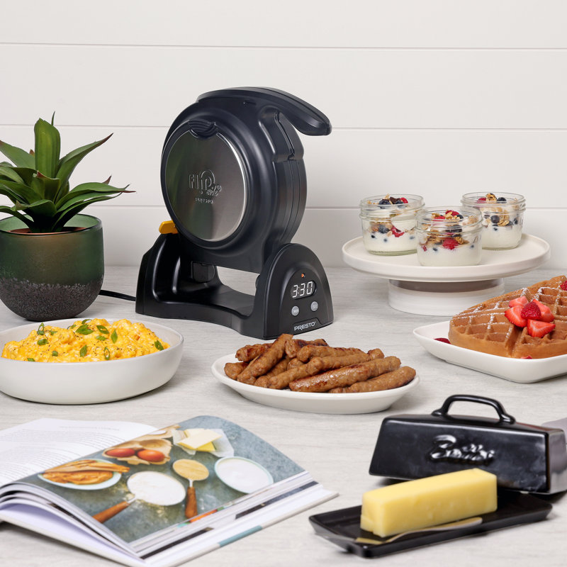 Presto Flipside Belgian Waffle Maker And Reviews Wayfair